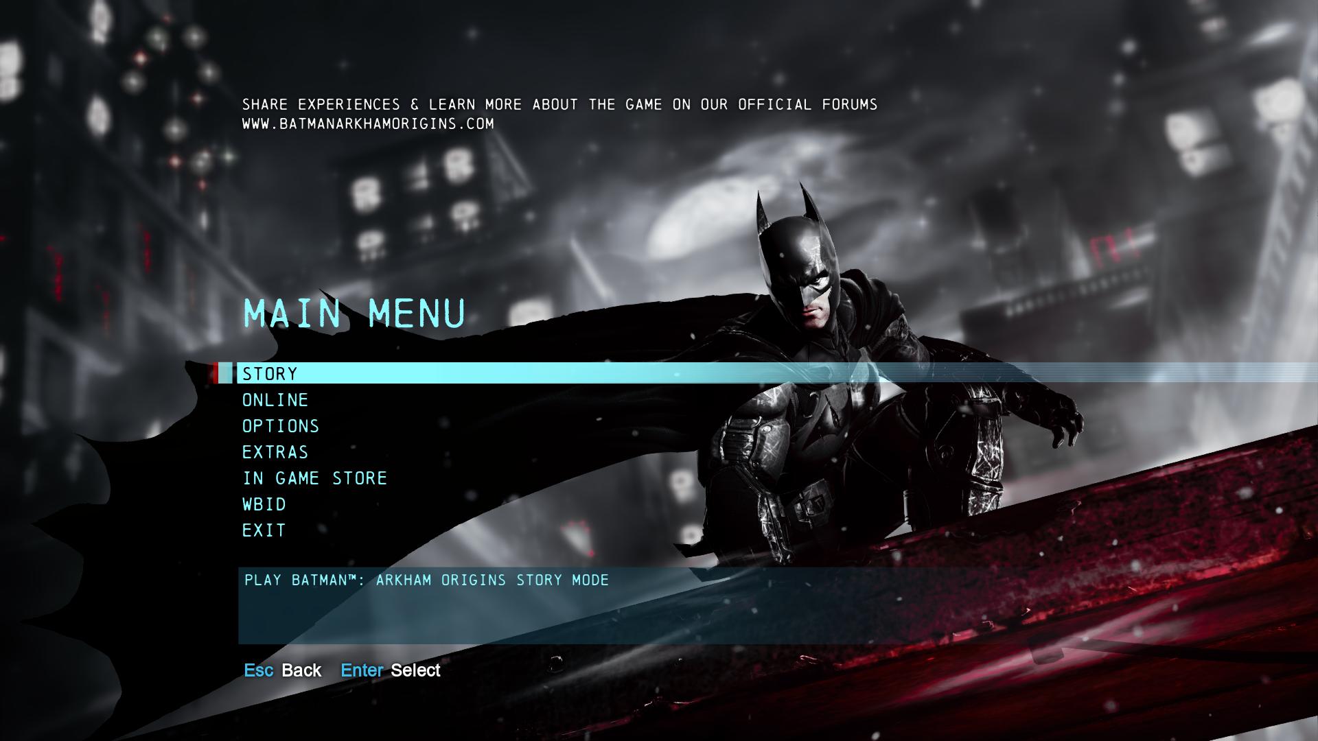 Batman: Arkham Origins | WSGF