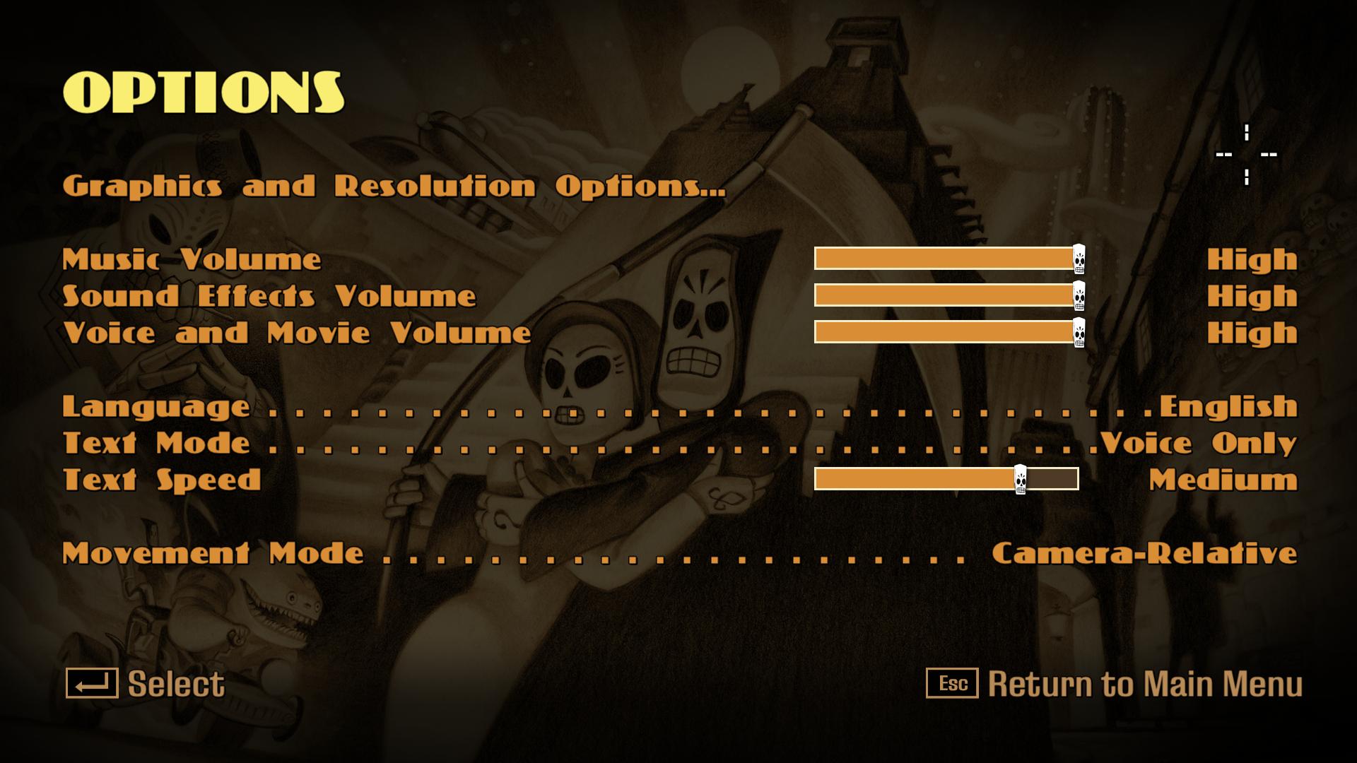 Grim Fandango Remastered | WSGF