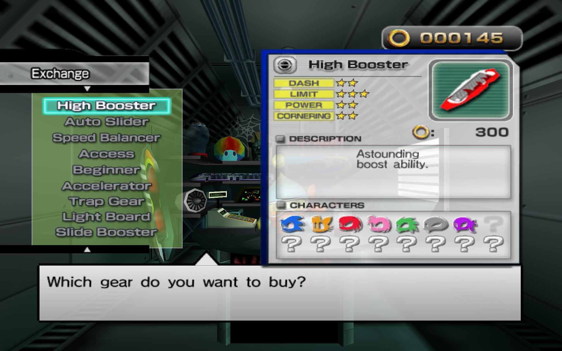 Sonic Riders | WSGF
