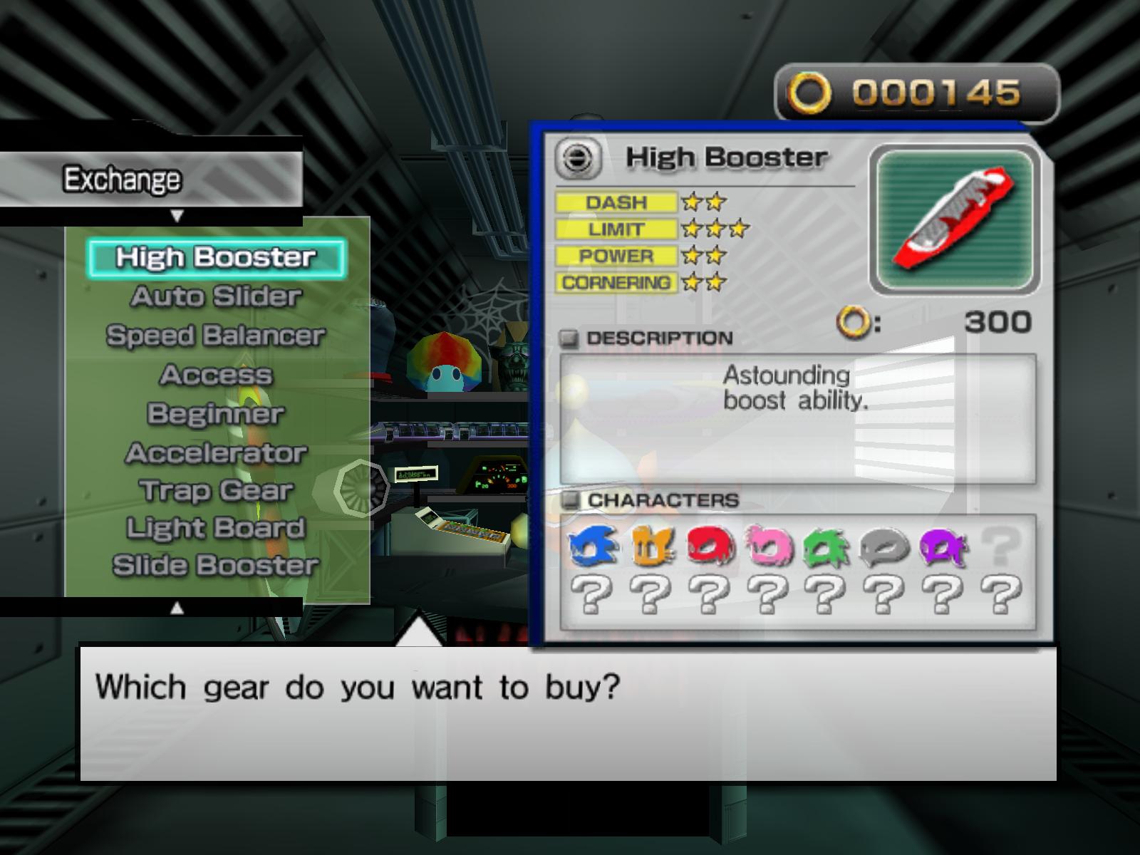 Sonic Riders | WSGF